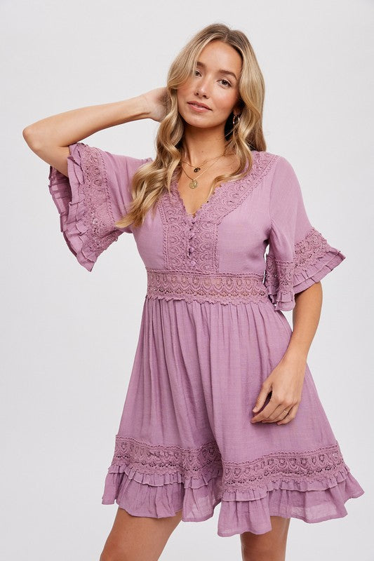 Flatter Me Lace Dress – Fierce and Foxxy Clothing